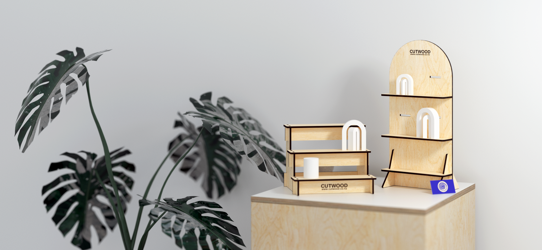 CUTWOOD I Laser Cut Files and CNC Cutting | Retail Display Stands